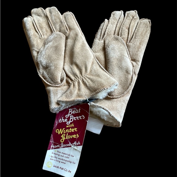 Jacob Ash | Accessories | Vintage Jacob Ash Suede Leather Gloves | Poshmark